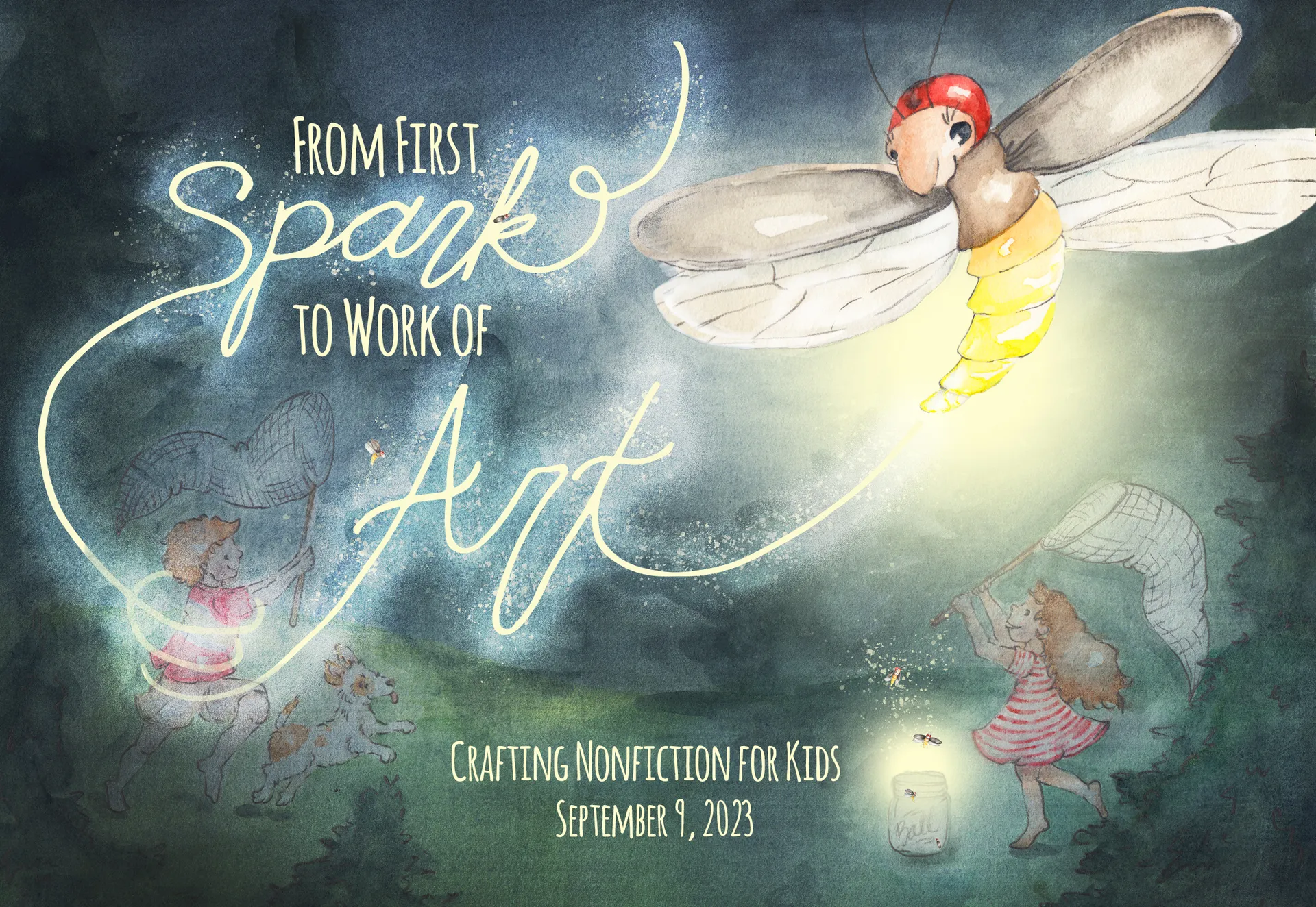 First Spark to Work of Art - An Online Nonfiction Conference – SCBWI